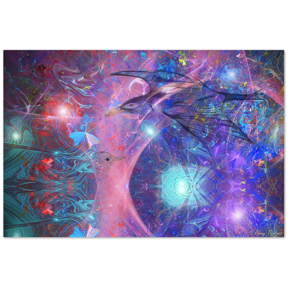 Premium Matte Paper Poster - Soul of Birds – H2O Sculptures